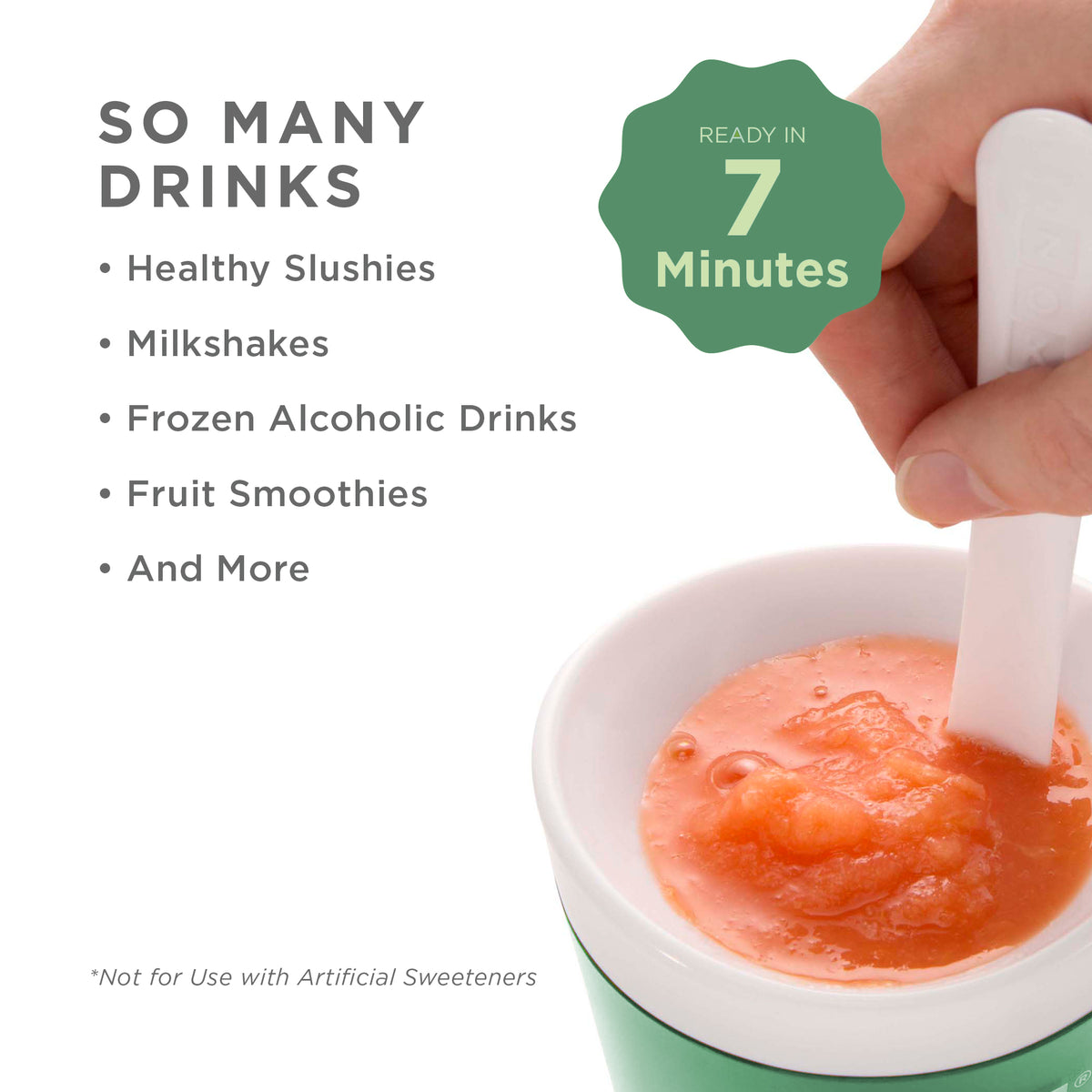 Set of 2 Slush & Shake Makers | For Quick Frozen Drinks at Home – ZOKU