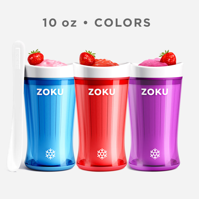 Red Jumbo Slush & Shake Maker | Quick Freeze Drink Maker for Home – ZOKU
