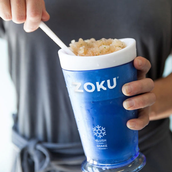 ZOKU Blue Slush & Shake Maker | Compact Quick Freeze Drink Maker