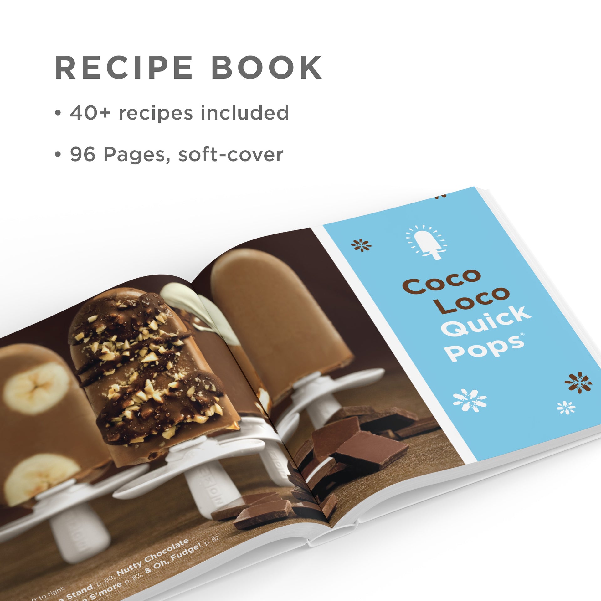 Quick Pop Maker & Recipe Book Bundle | Homemade Popsicles in Minutes – ZOKU