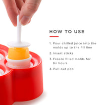 Mini Pop Molds | Homemade Silicone Miniature Popsicle Molds – ZOKU