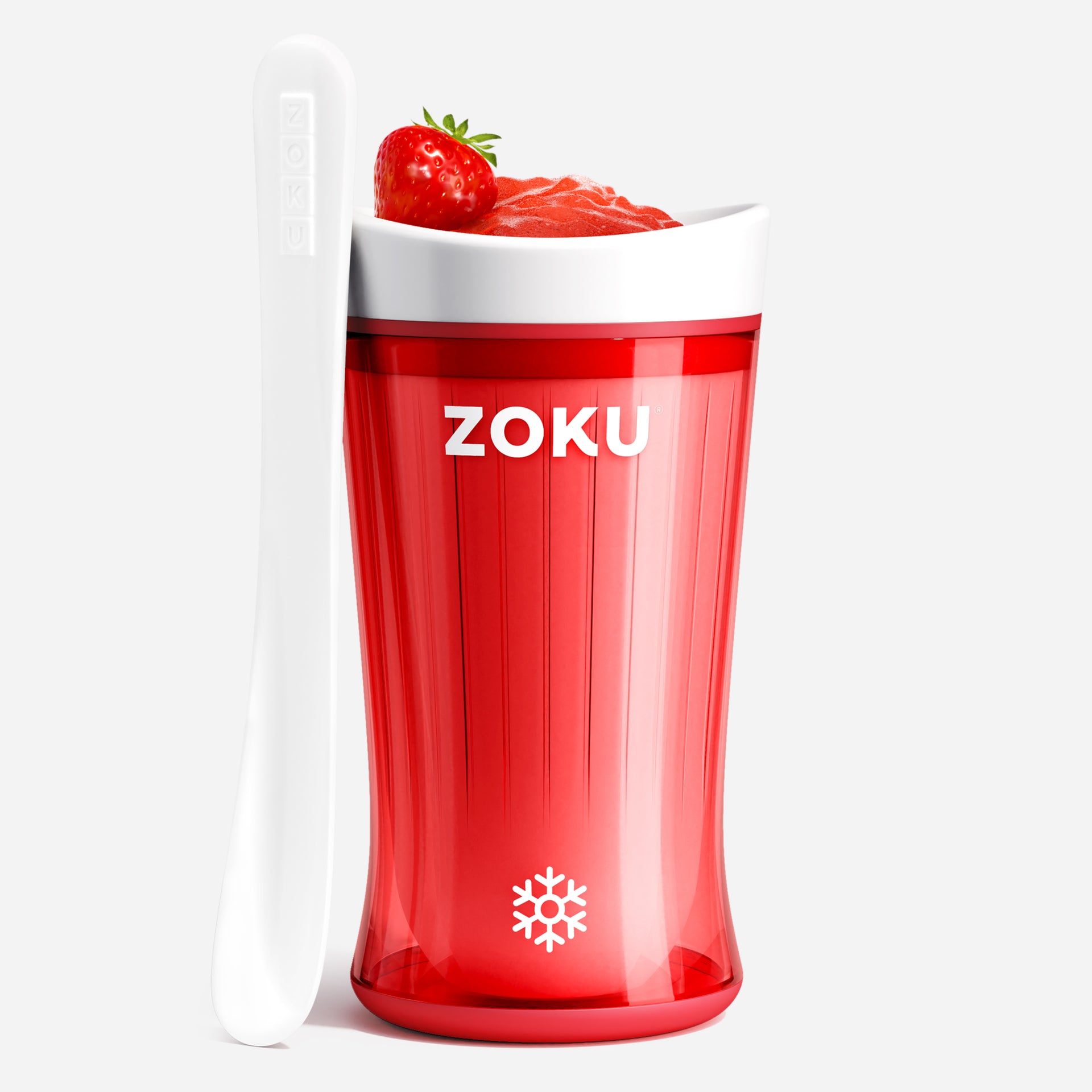 Red Jumbo Slush & Shake Maker | Quick Freeze Drink Maker for Home – ZOKU